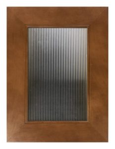 Glass Vertical Reeded - Wood Hollow Cabinets